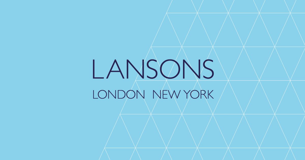 Lansons | Lansons Announces Rebrand in the U.S. Market with Closing…